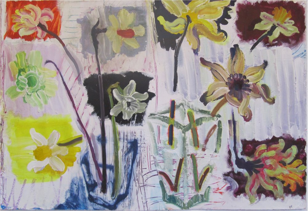 Nine Daffs 112 x 76cm